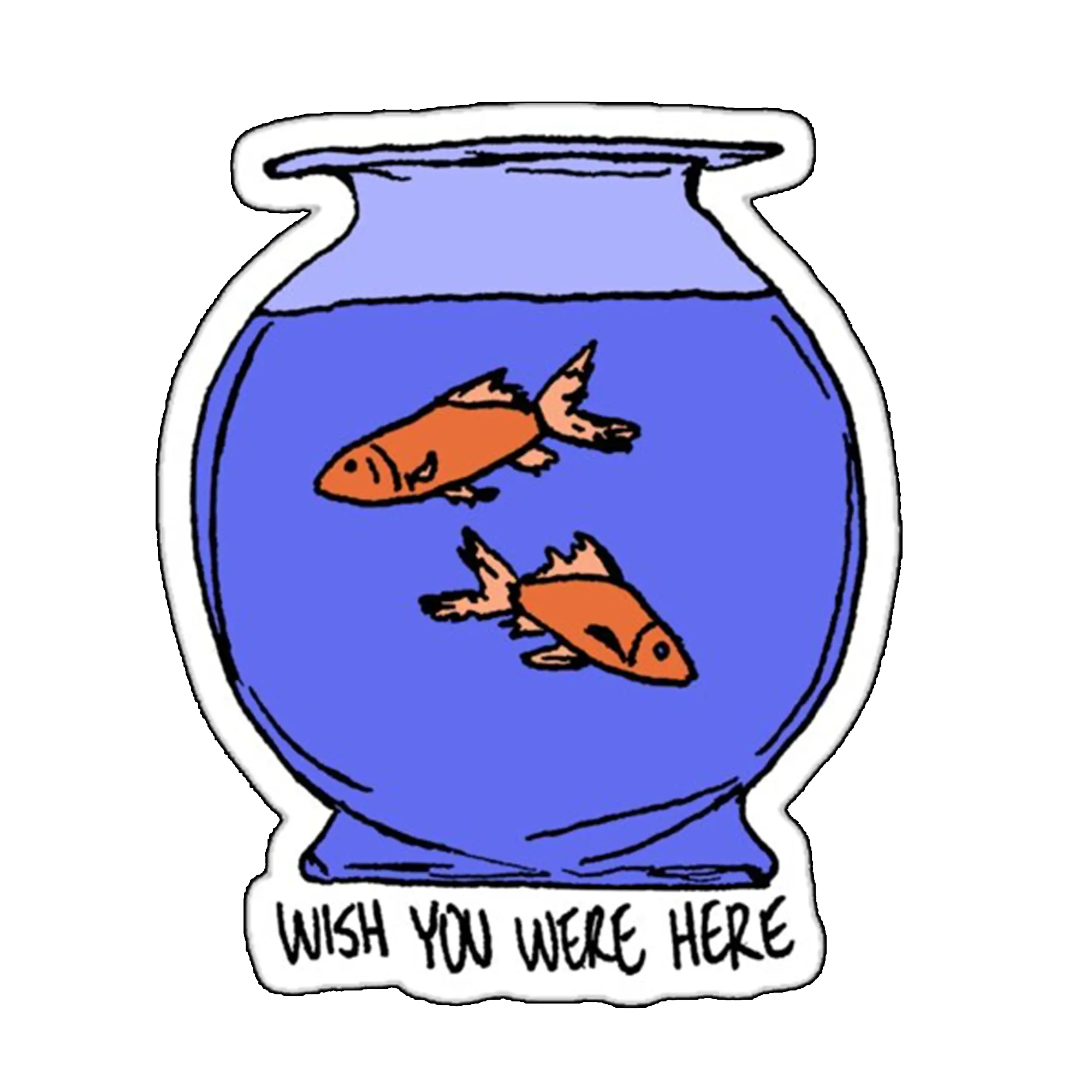 Sticker Wish you were here – MyStiki