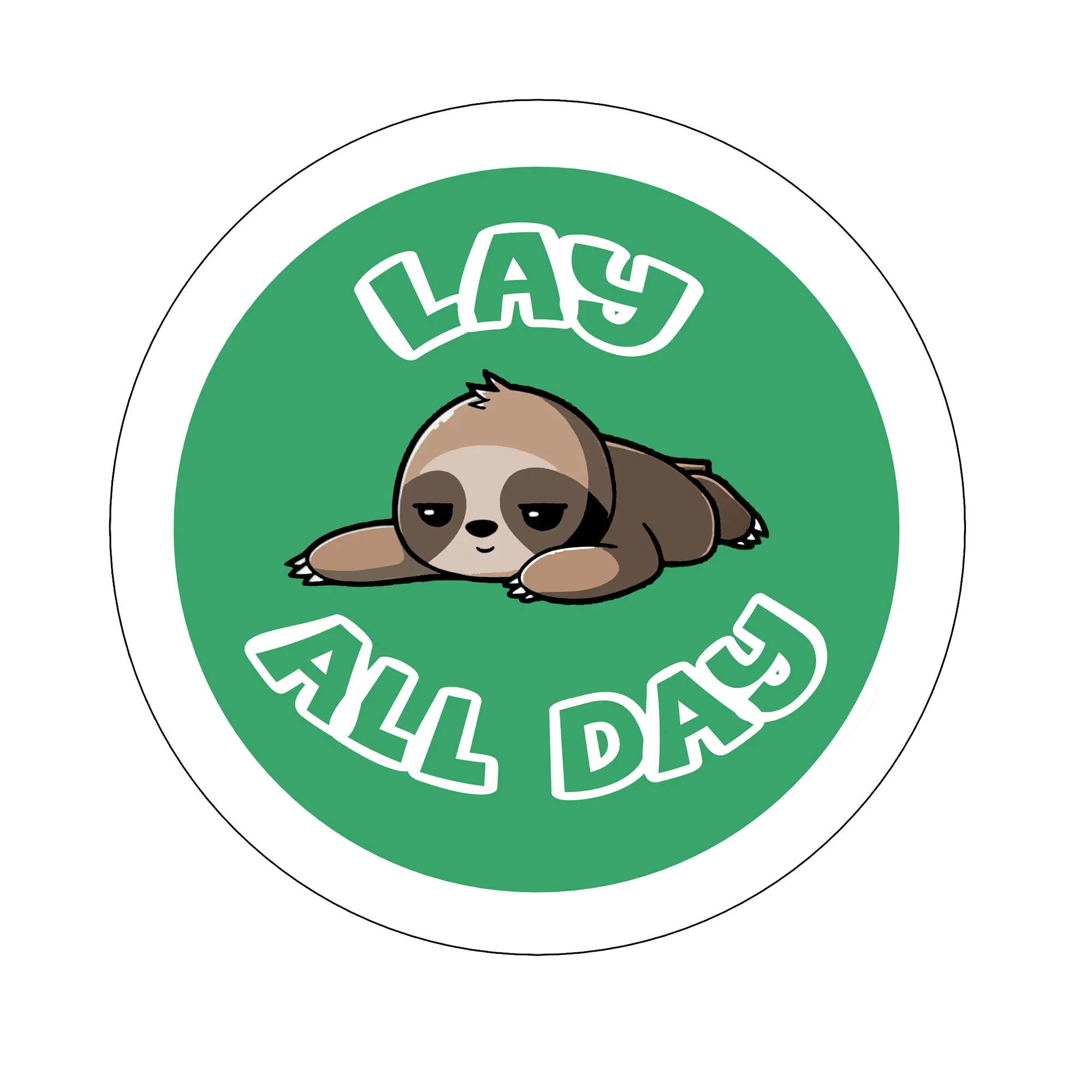 sticker Lenes Lay all day – MyStiki