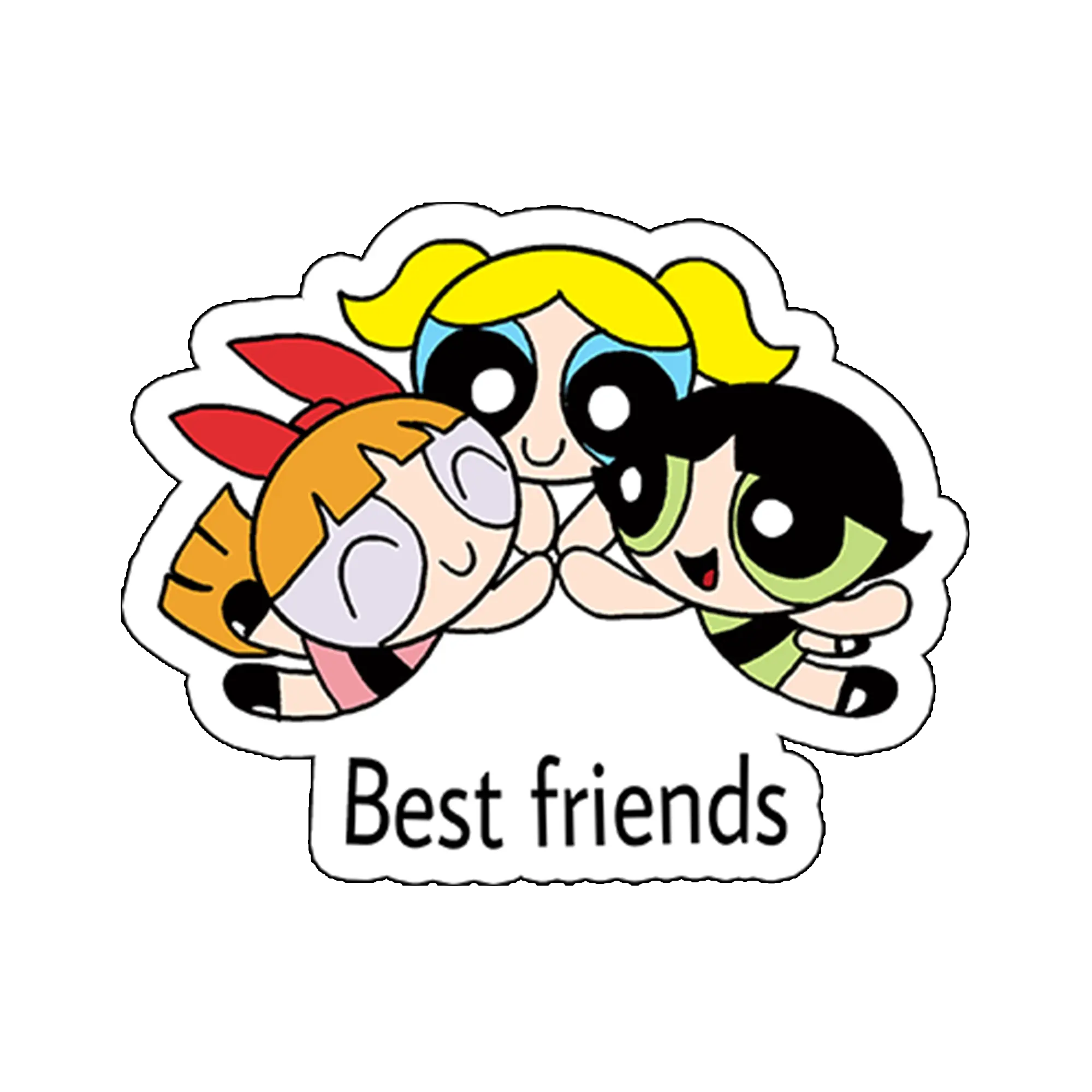 sticker best friends fetitele powerpuff – MyStiki